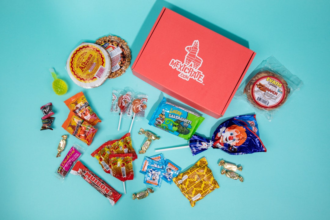 Mexican Candy Variety Box (mediana 25ct) of Spicy, Sour & Sweet Premium ...