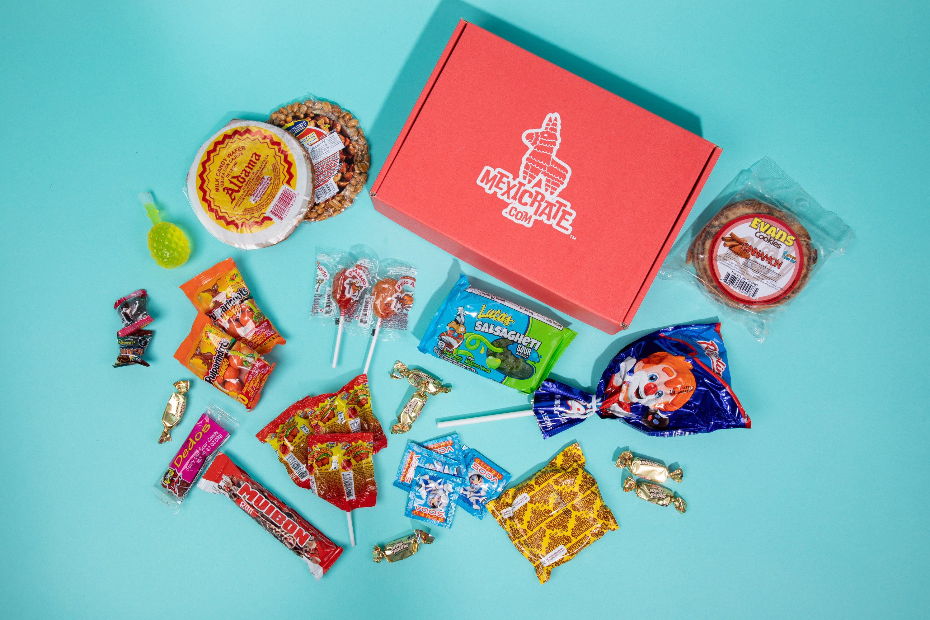 Mexican Candy Variety Box (mediana 25ct) of Spicy, Sour & Sweet Premium ...