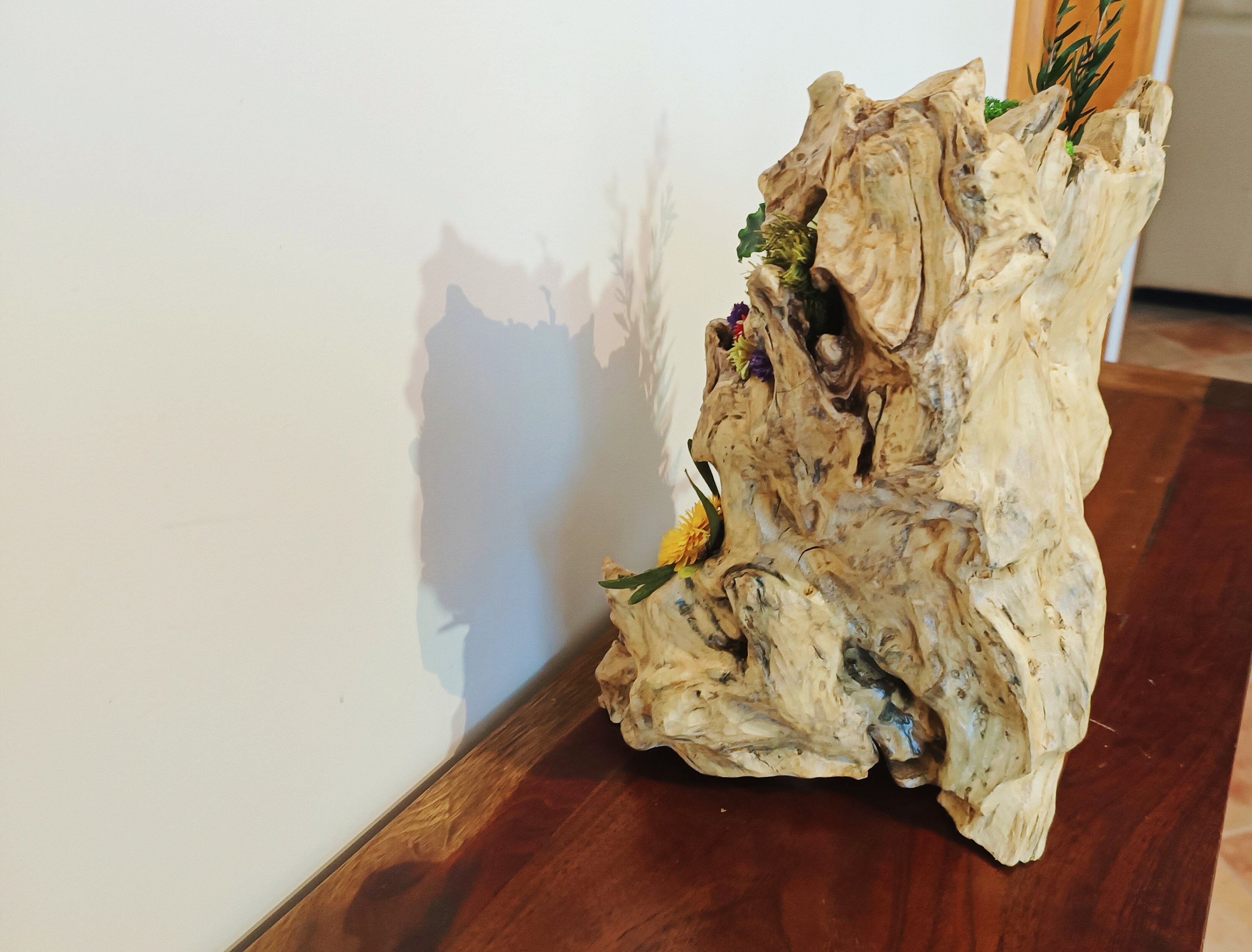 Large Elderwood Root Decor Preserved Flowers Unique Office - Etsy