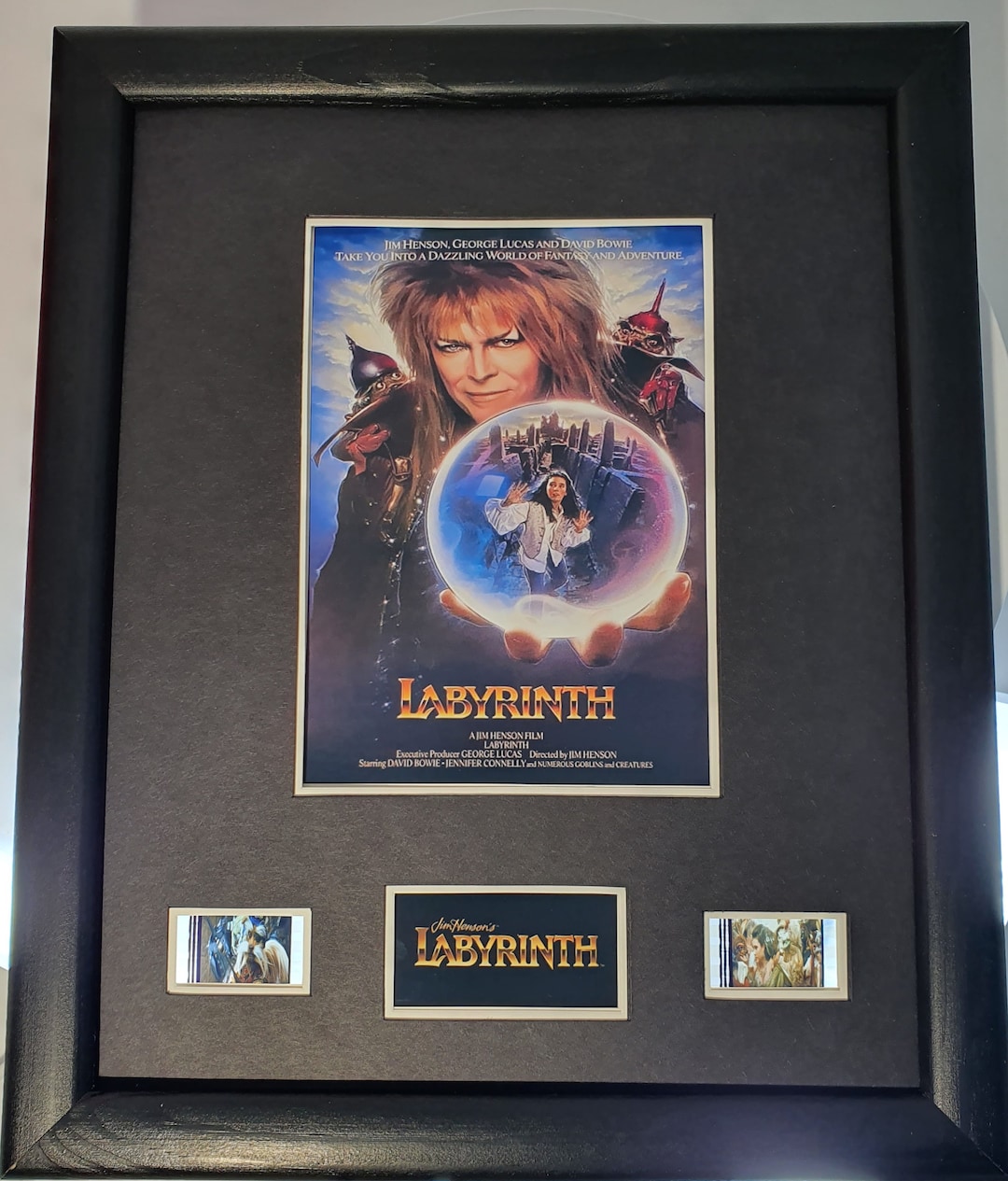 Labyrinth 1986 - Framed Movie Cell Display - 10" X 8" - Etsy