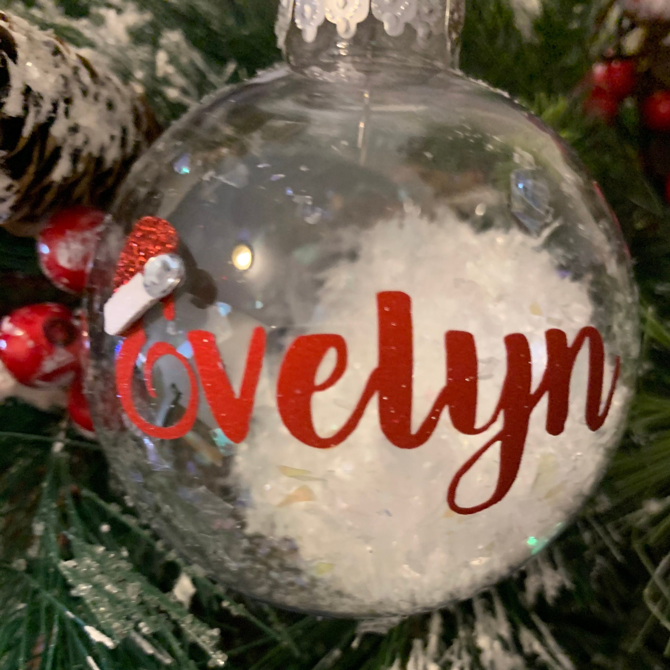 Personalized Christmas Ornaments - Etsy