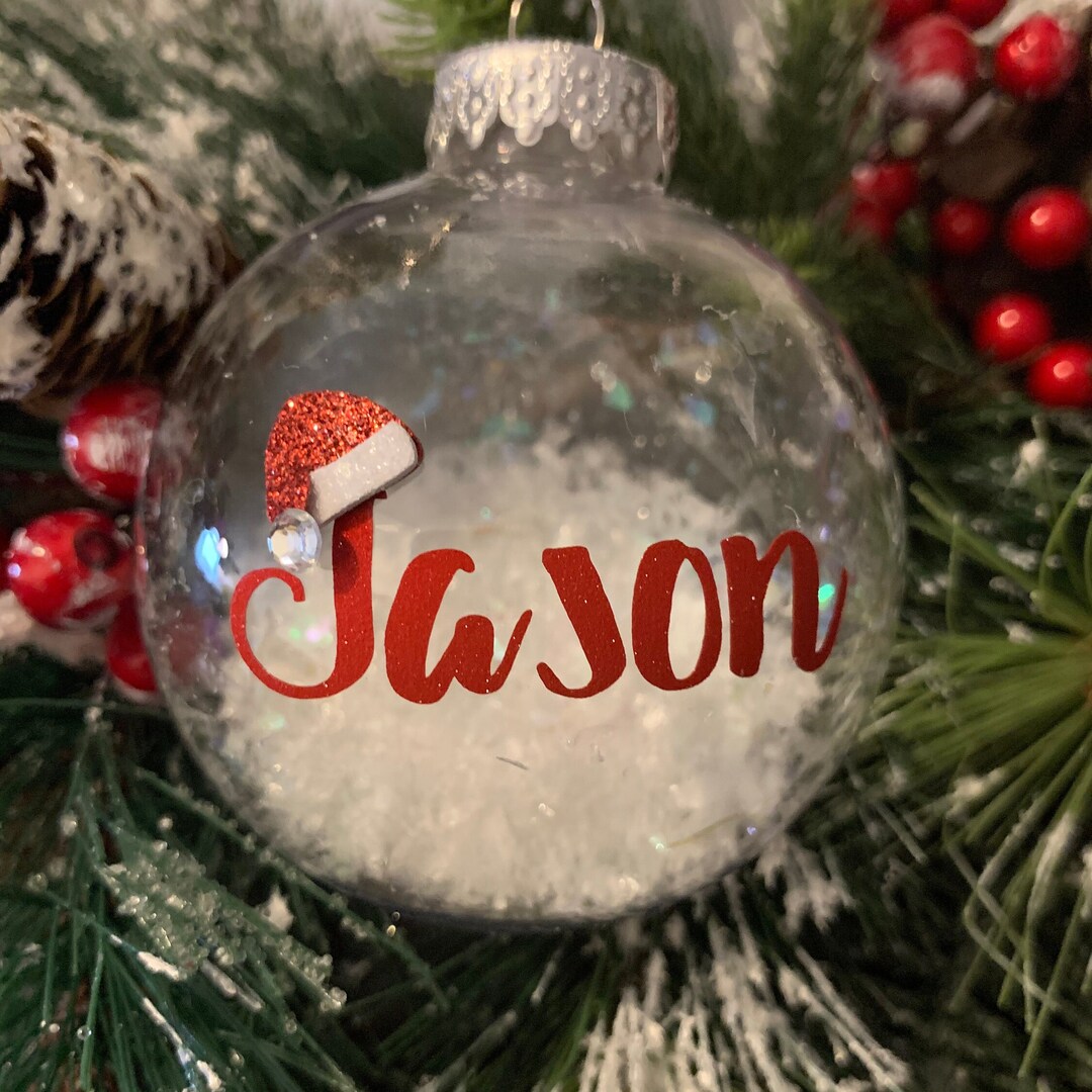 Personalized Christmas Ornaments - Etsy