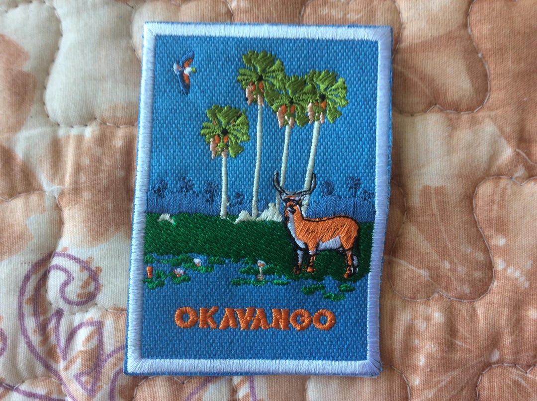 Patch Okavango Delta Kalahari Desert Africa Botswana UNESCO World ...