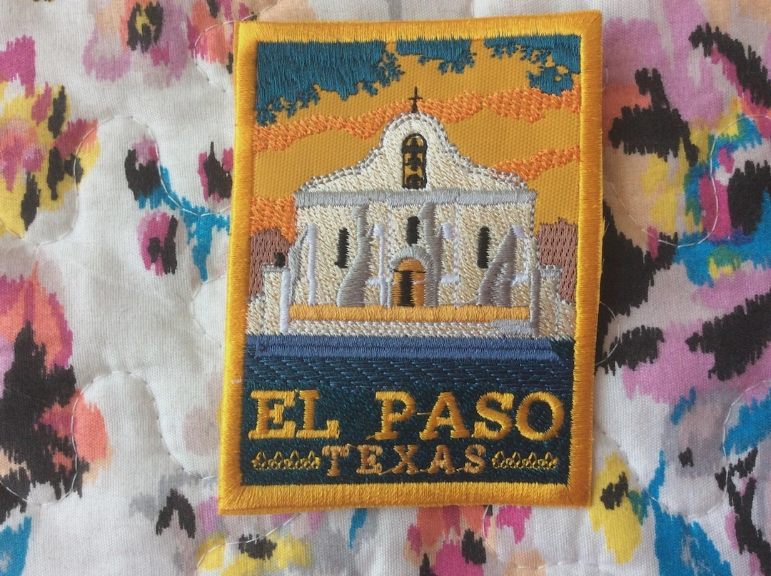 Patch El Paso Texas Rio Grande Chihuahua Mexico USA States Border ...