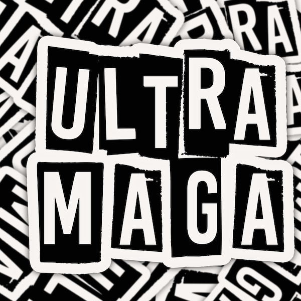 Ultra Maga Sticker - Etsy