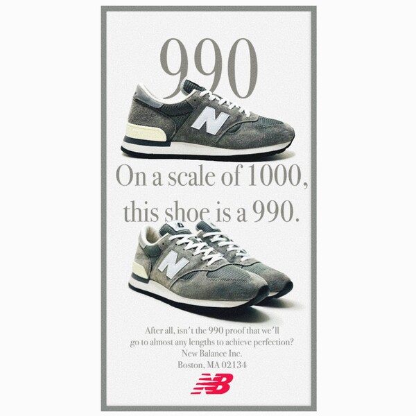 New Balance Poster - Etsy