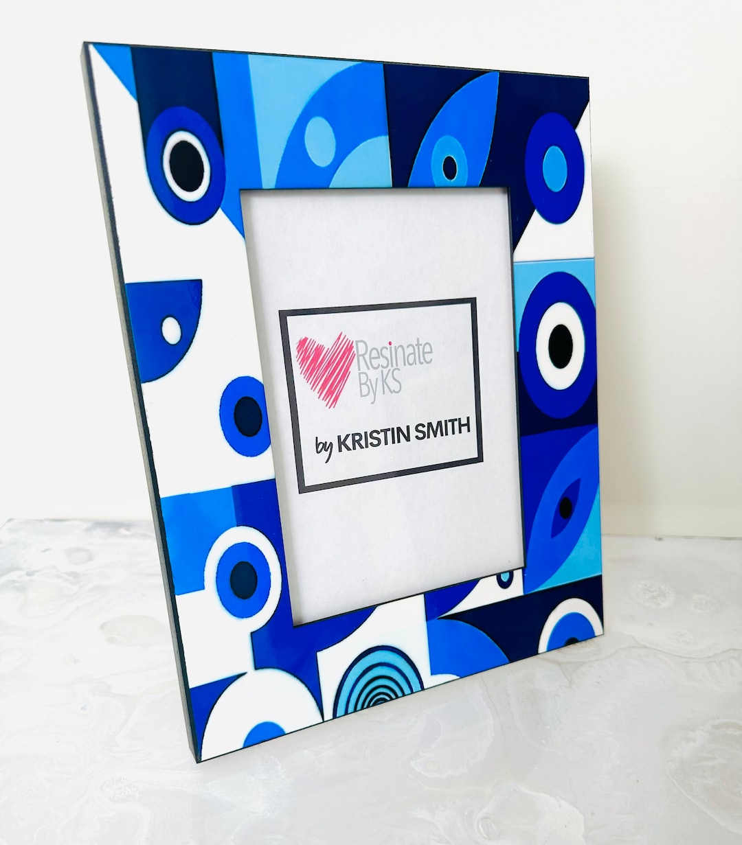 Evil Eye Good Luck Photo Picture Frame - Etsy UK