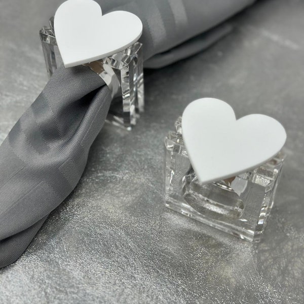 Heart Napkin Ring - Etsy