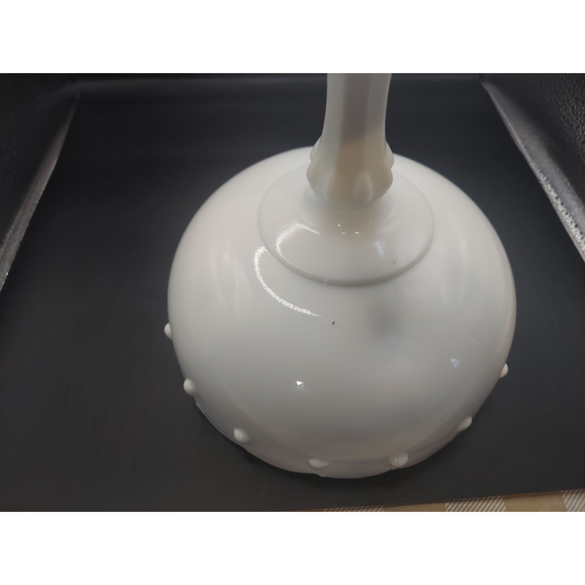 Indiana Glass Tear Drop White Milk Glass Compote - Etsy