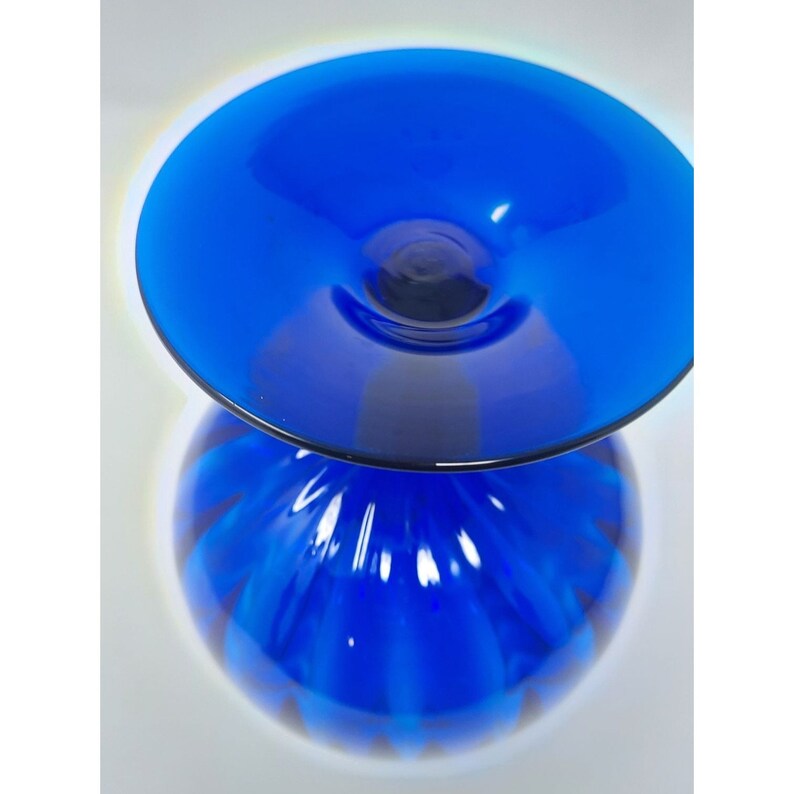 Large Cobalt Blue Empoli Mid Century Brandy Cognac Snifter - Etsy