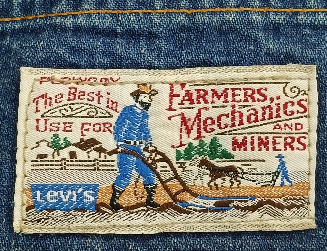 Vintage 1970s Levi's Plowboy Farmers Mechanics Miners Ladies Soft Jeans ...