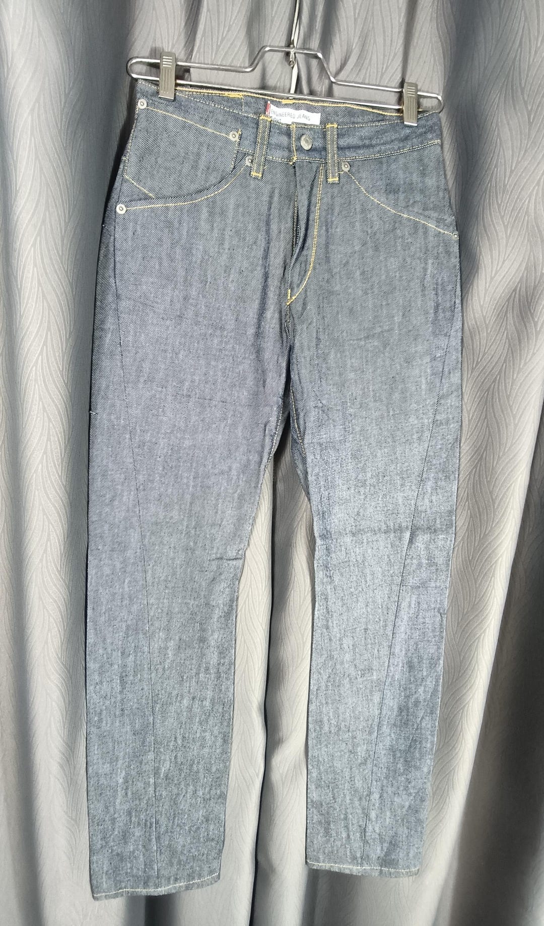 Vintage 00s Twisted Levis Engineered Zipper Fly Tight Lady's Jeans Size ...