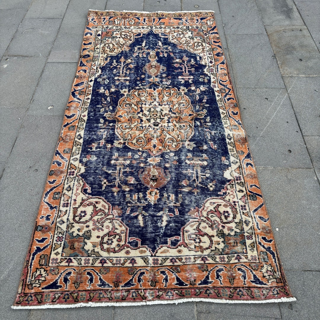 4x7 Area Rugs, Turkish Rug, Vintage Rug, Decorative Oushak Rug, Rugs ...