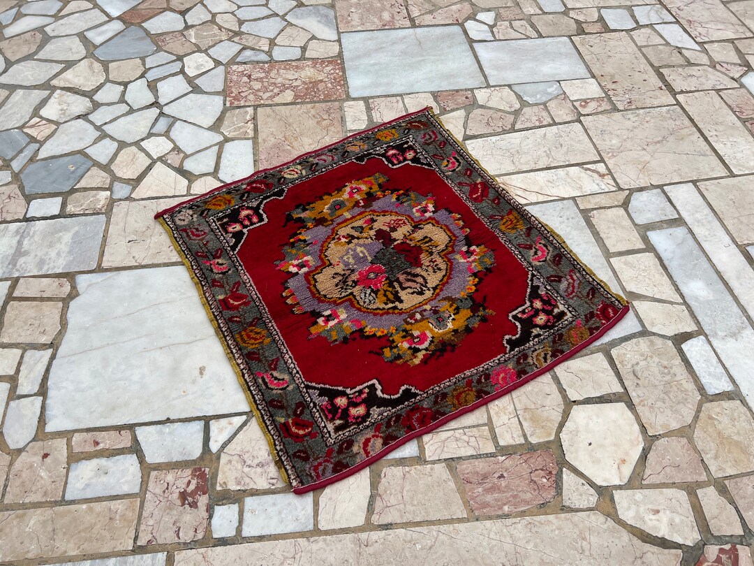 Turkish Purple Rug,anatolia Rug,decorative Rug,bohemian Rug,oushak Rug ...