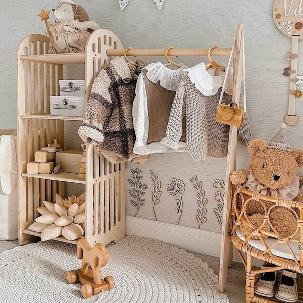 Nursery Clothing Rack - Etsy