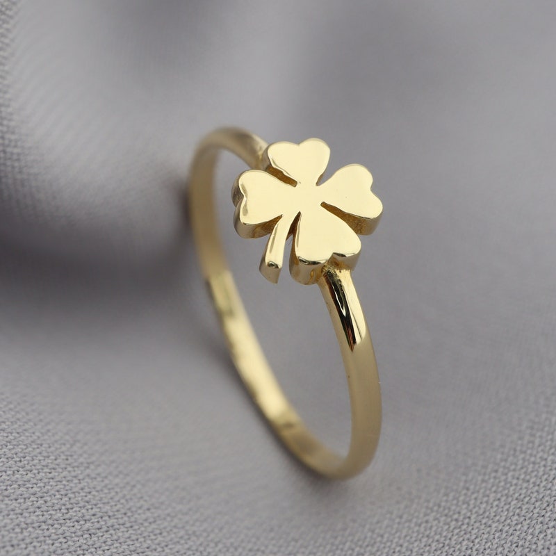 Clover Ring - Etsy