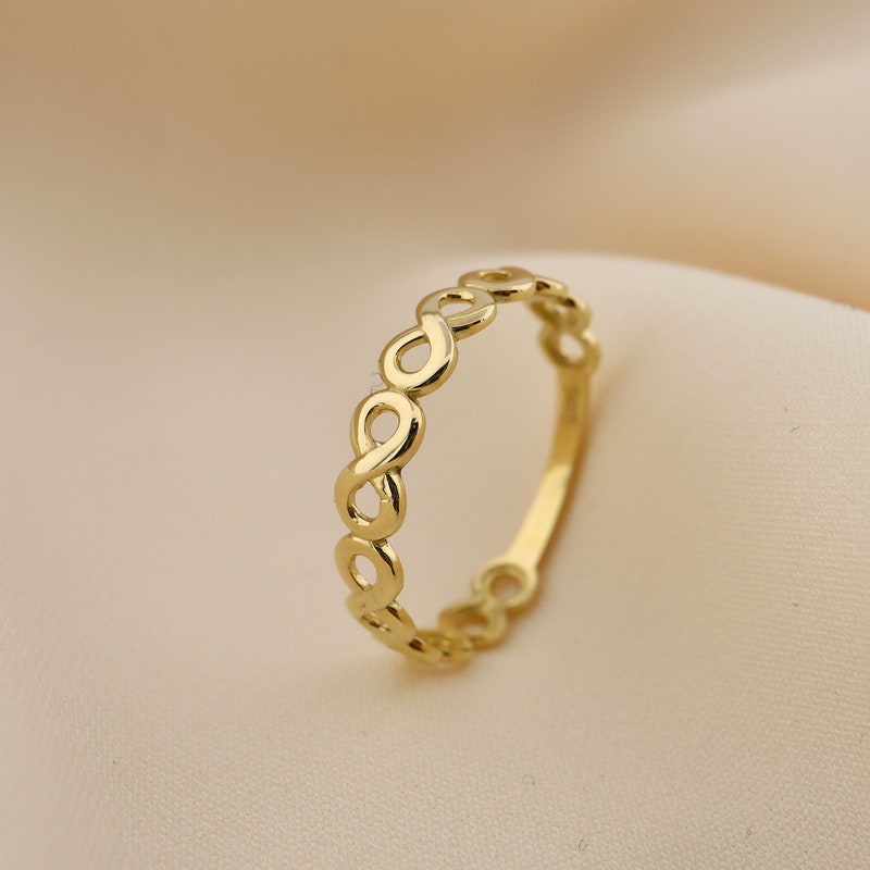 Infinity Ring - Etsy