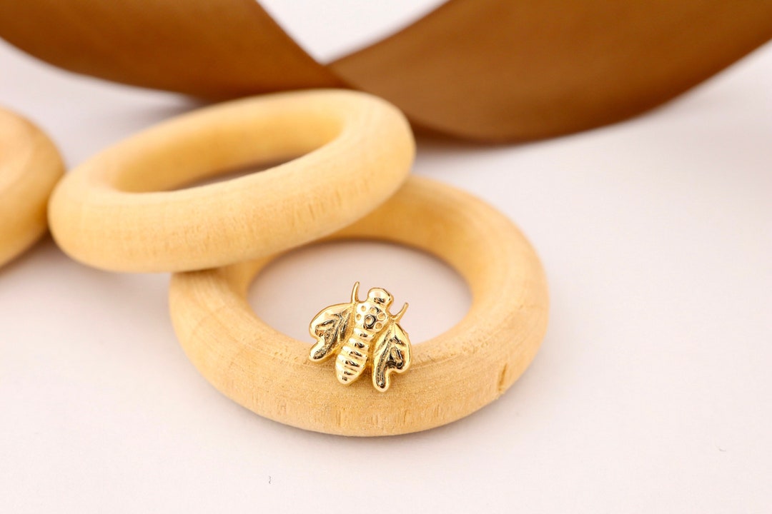 14k Solid Gold Tragus - Tragus Piercing - Gold Tragus Earring - Tragus ...