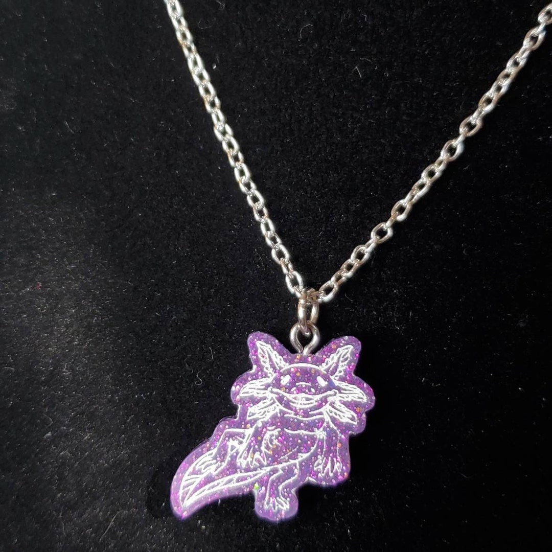 Axolotl Custom Necklace - Etsy