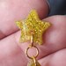 Gold Star Acrylic Earrings, Gold Star Earrings, Inspired by Gold Star ...