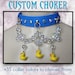 Rubber Ducky Custom Rhinestone Choker, Custom Choker, Kidcore ...