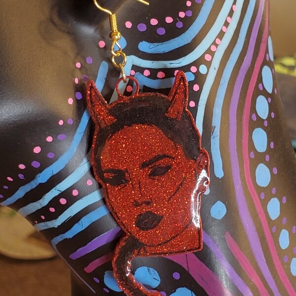 Demon Pin up Girl - Etsy