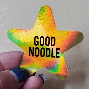 Gold Star Stickers, Holographic Stickers, Reward Stickers, Did Not ...