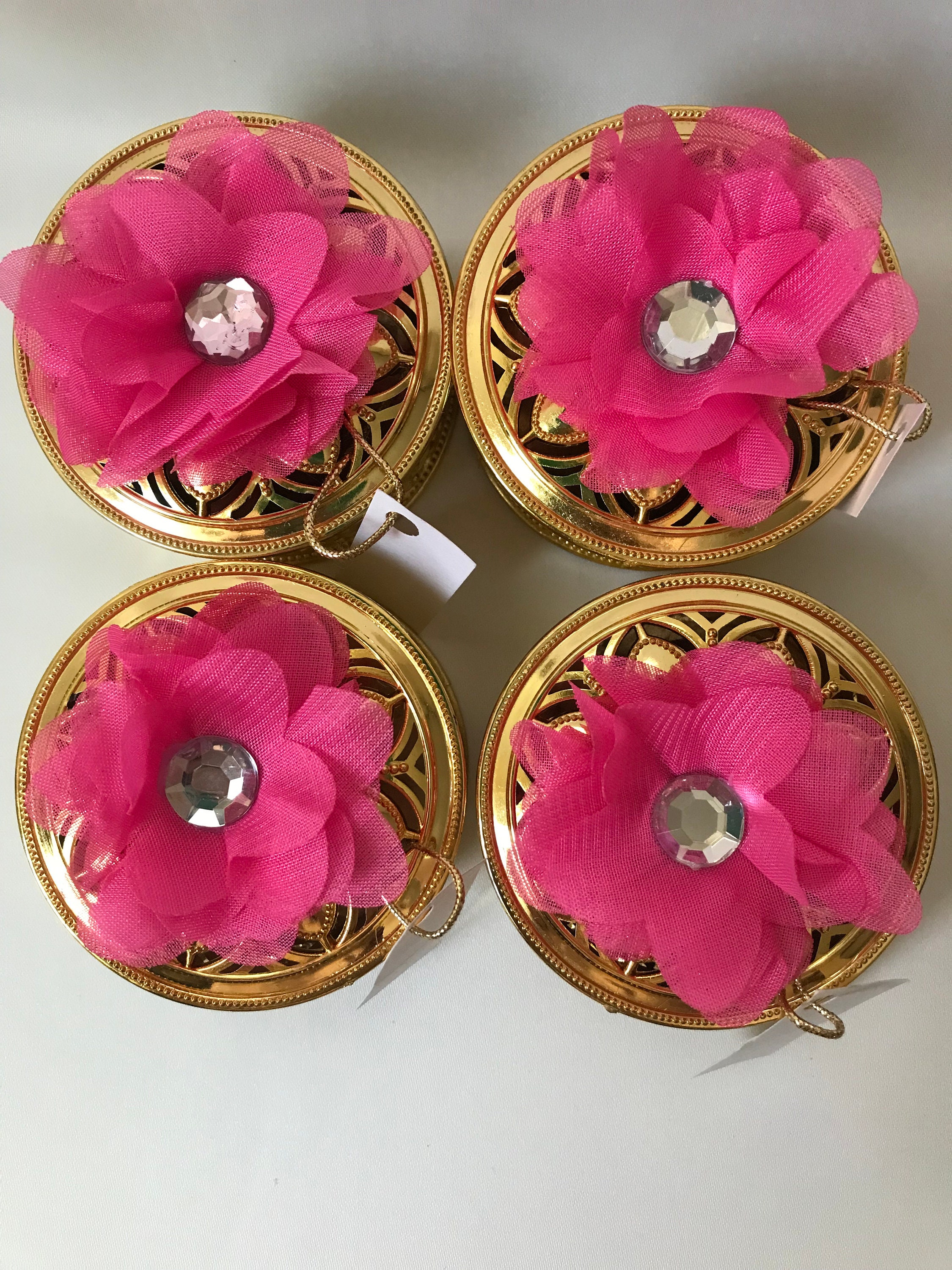 Pink Flower Favors, Wedding Favors for Guests, Custom Favors, Sweet 16 ...