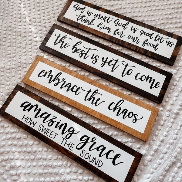 Custom Made Small Signs - Etsy