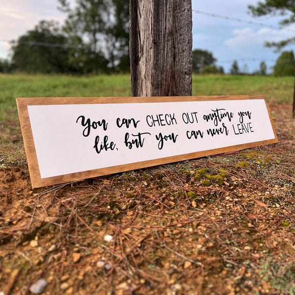 Large Custom Sign - Etsy