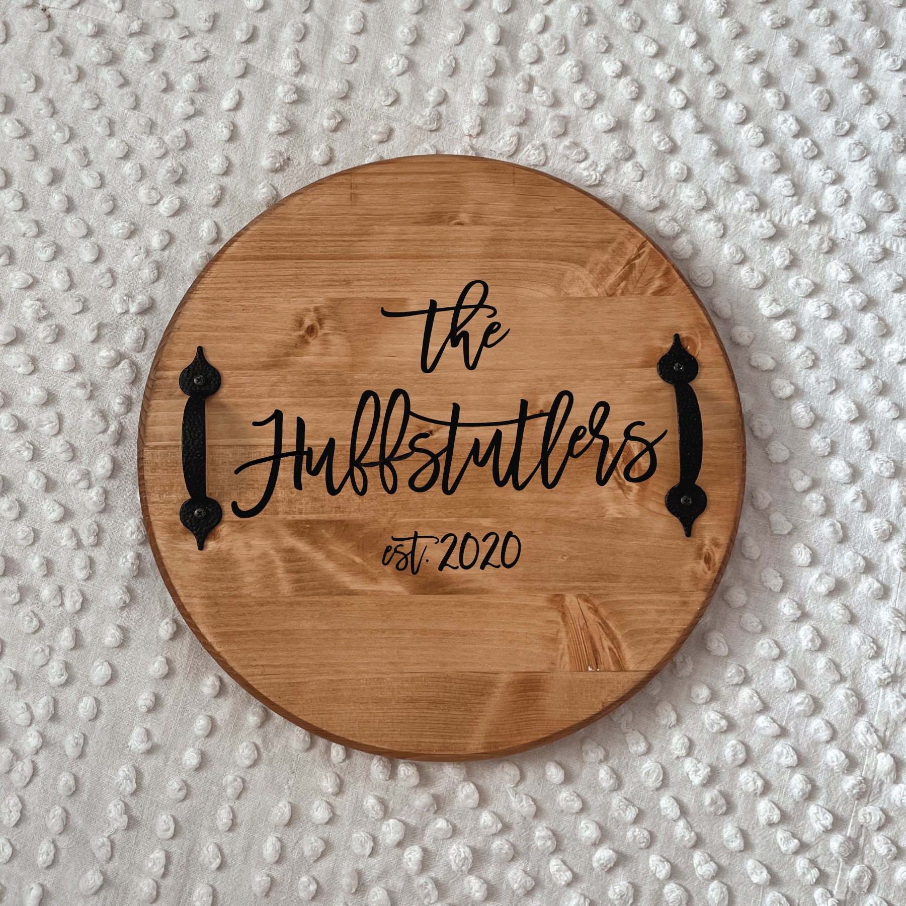 Last Name Tray, Serving Tray, Decorative Tray, Charcuterie Board ...