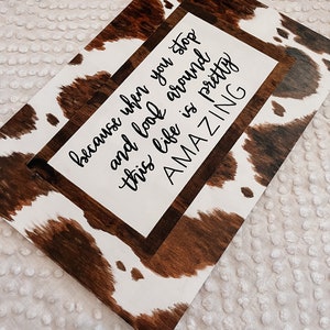 Cow Print Sign, Custom Cow Sign, Western Decor, Farmhouse Inspired, All ...