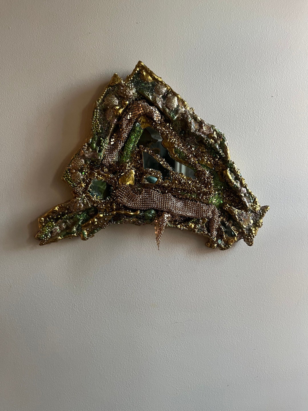 Green Goblin Mended Mirror Series - Etsy