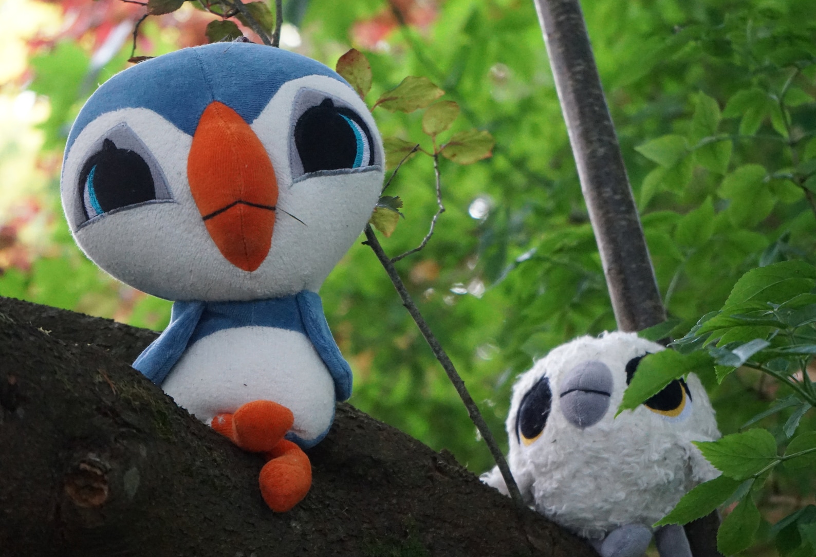 Official Merchandise Puffin Rock Oona & Baba Plush With Card - Etsy