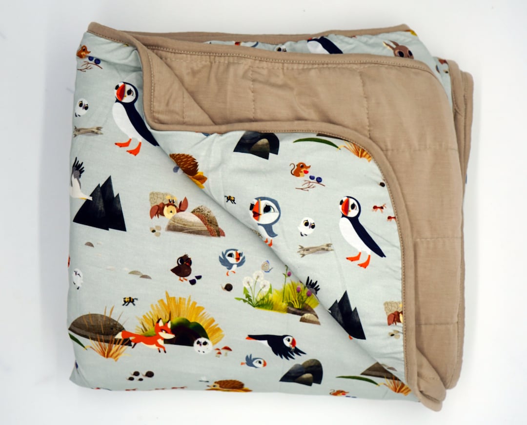 Puffin Rock - Official Merchandise - Toddler Blanket - 57 X 39 Inches ...