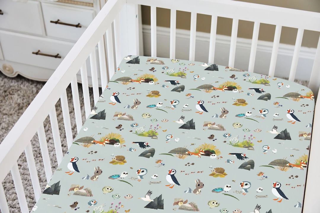 Puffin Rock - Official Merchandise - Crib Sheet - Etsy