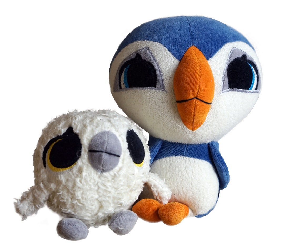 Official Merchandise Puffin Rock Oona & Baba Plush - Etsy