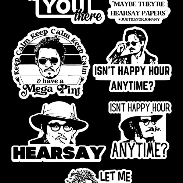 Johnny Depp Etsy