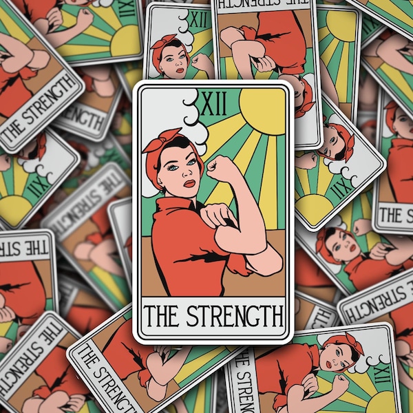 Strength Stickers - Etsy