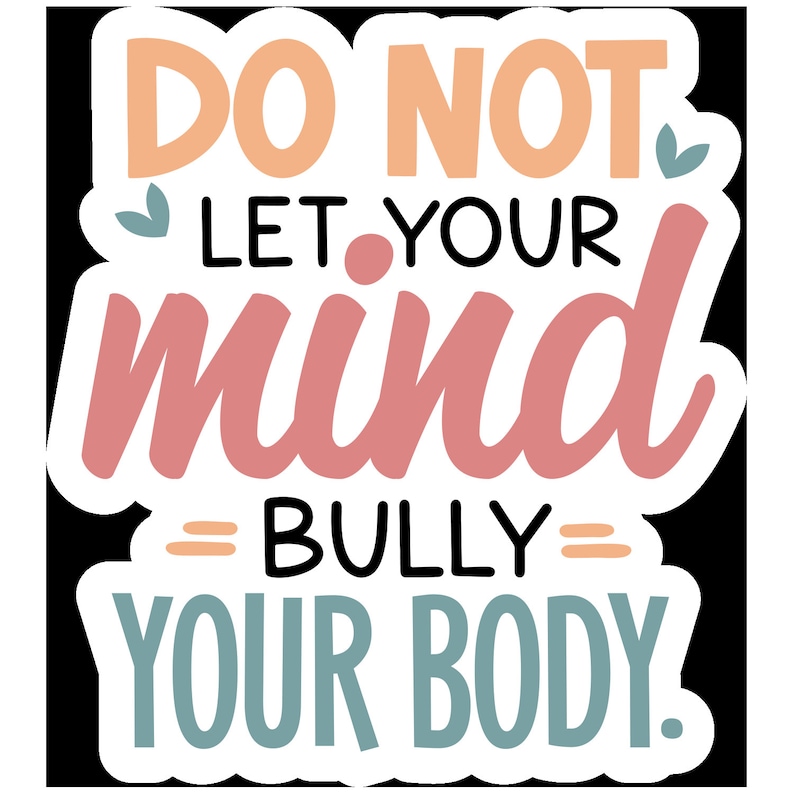 Body Positivity Motivational Stickers 12 Different Stickers - Etsy