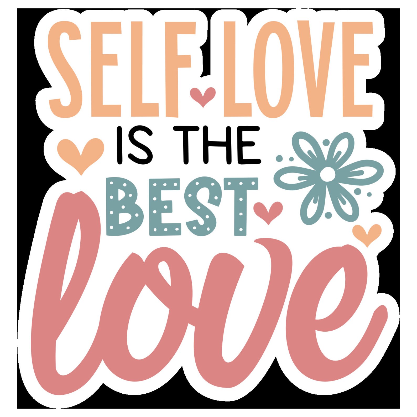 Body Positivity Motivational Stickers 12 Different Stickers - Etsy