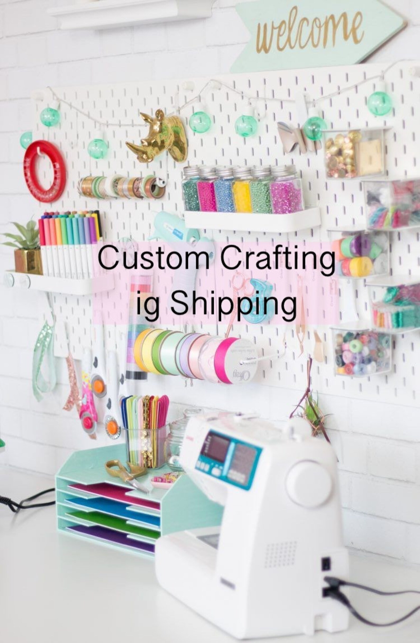 Custom Crafting Material Ig Shipping - Etsy