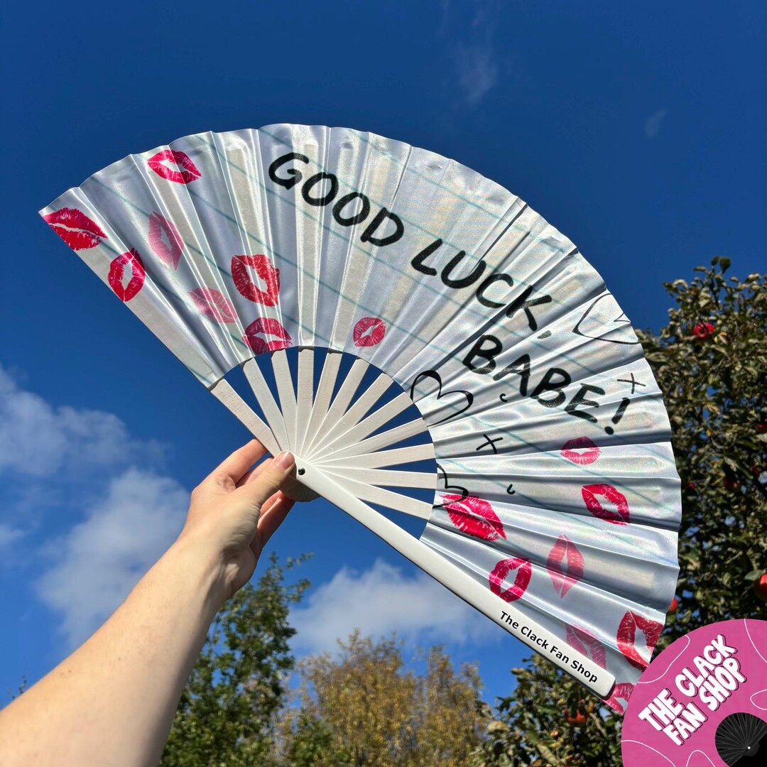 Good Luck Babe Fan / Drag Fan / Clack Fan / Festivals / Drag Queen ...