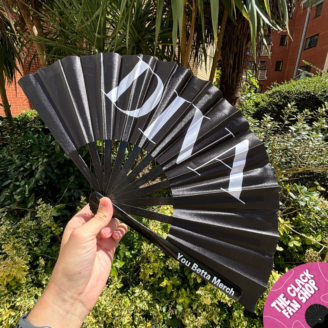 Diva Fan SMALLER SIZE / Drag Fan / Clack Fan / Festivals / Drag Queen ...