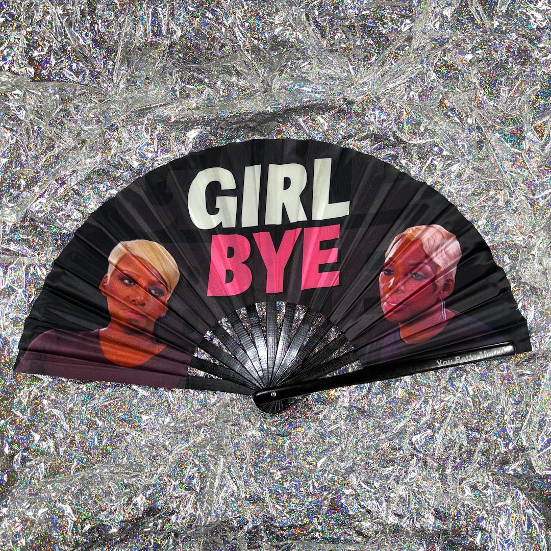 Girl Bye Fan / Drag Fan / Clack Fan / Festivals / Drag Queen - Etsy