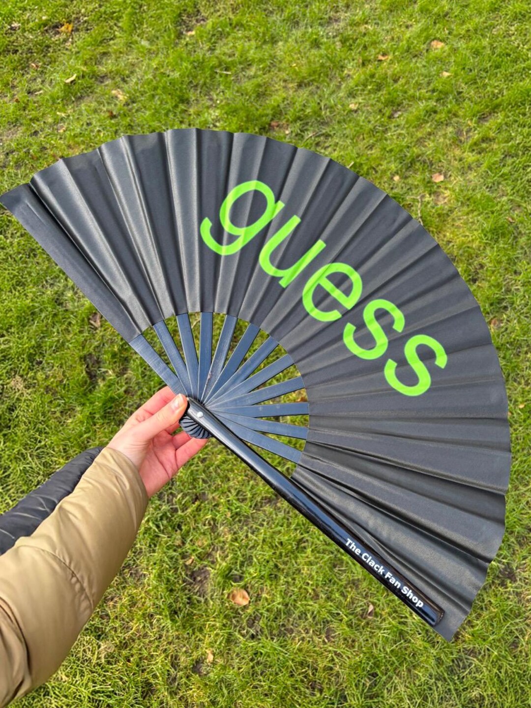 Guess Fan / Drag Fan / Clack Fan / Festivals / Drag Queen - Etsy