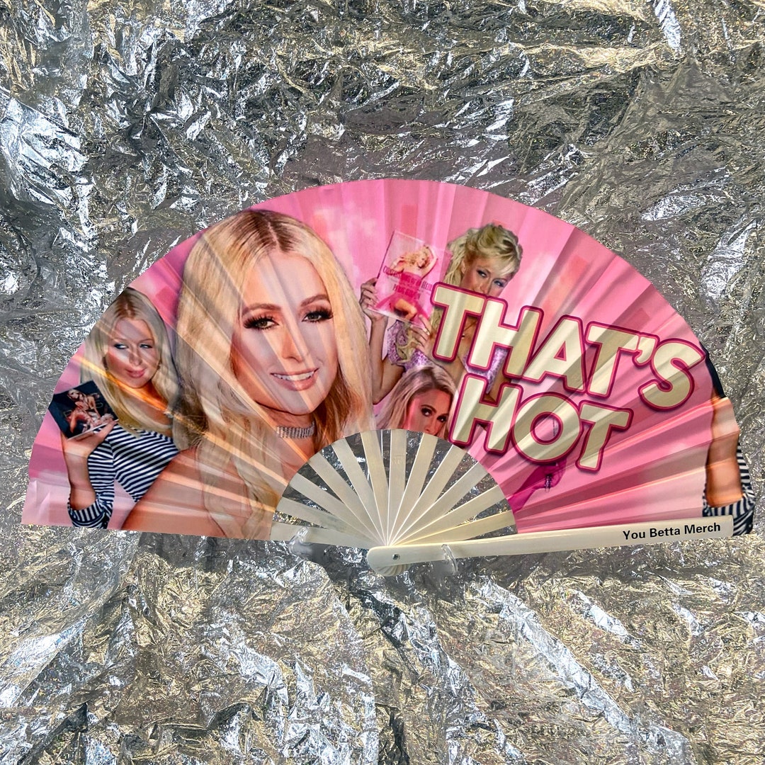 That's Hot Fan / Drag Fan / Clack Fan / Festivals / Drag Queen - Etsy