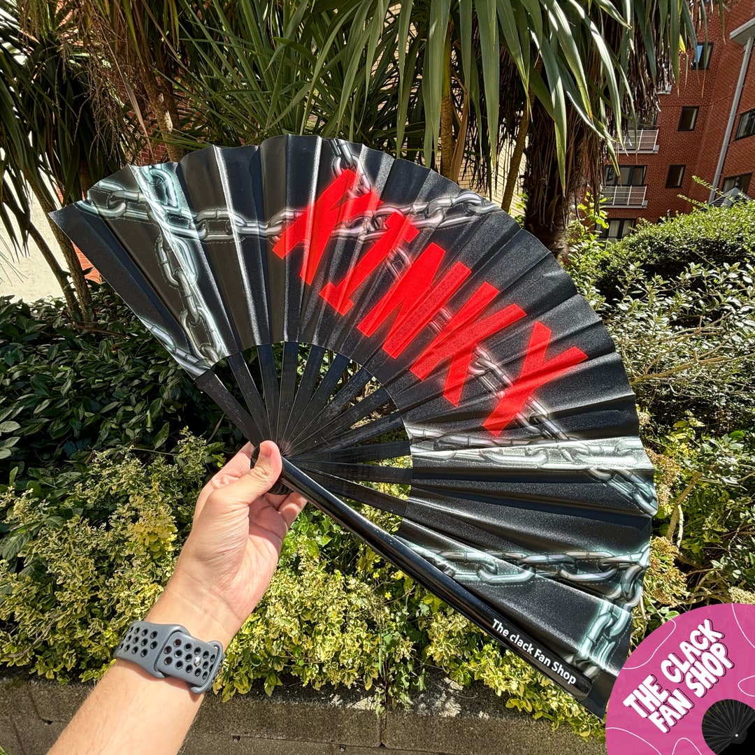 Kinky Fan / Drag Fan / Clack Fan / Festivals / Drag Queen - Etsy