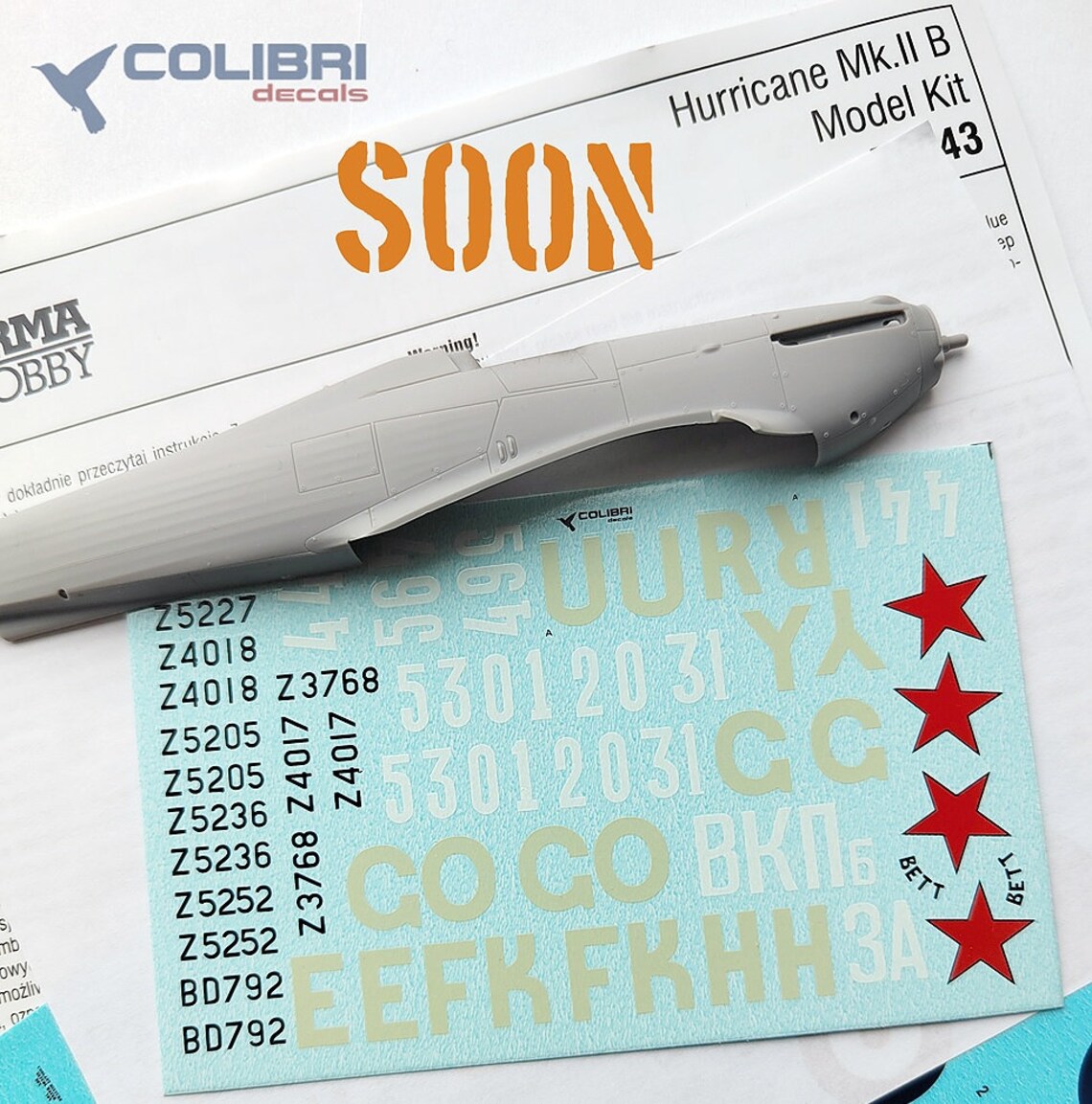 1/72 Colibri Decals 72150 Hurricane Mk.iib From 151 Wing in USSR - Etsy ...
