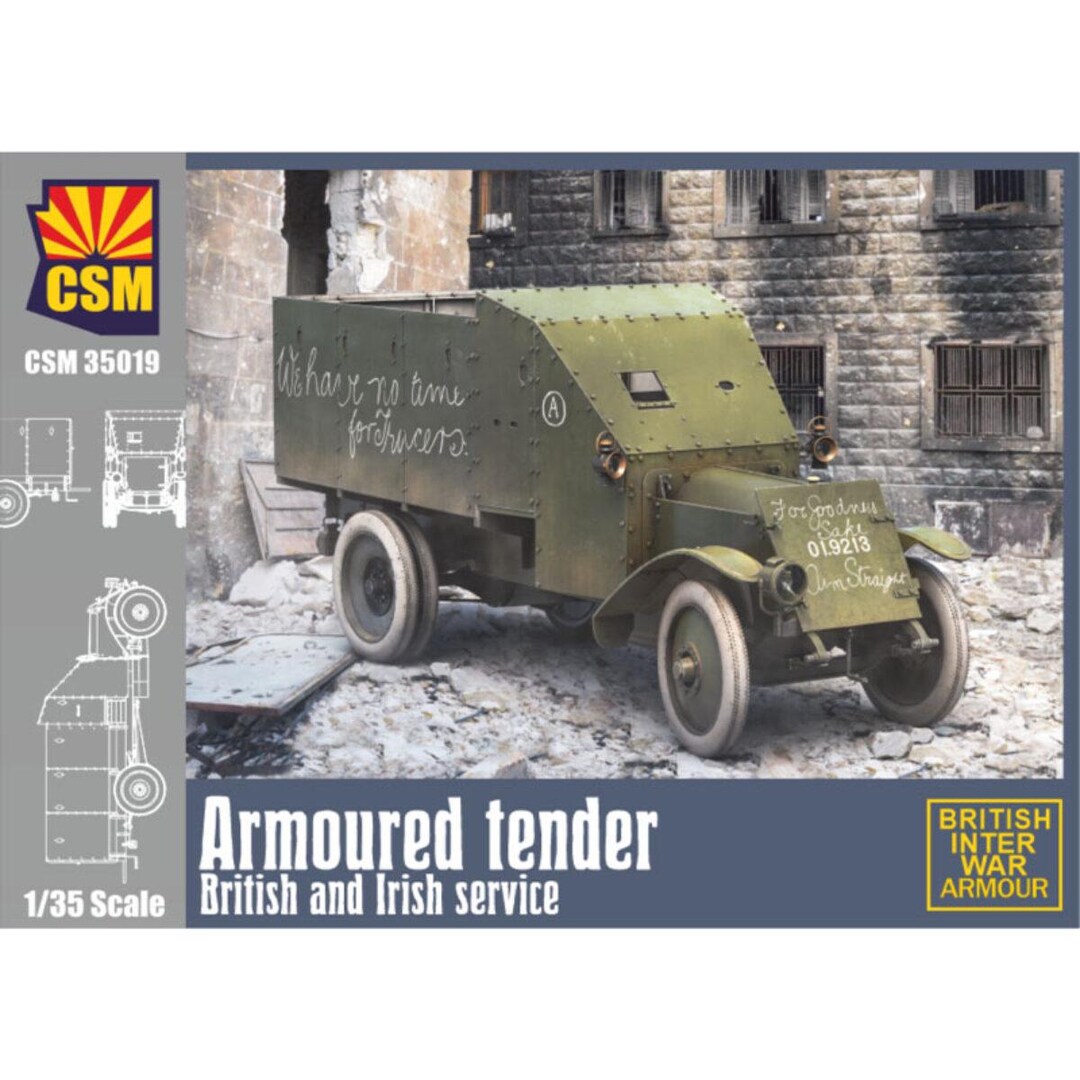 1:35 Copper State Models 35019 - Armoured Tender, British and Irish ...